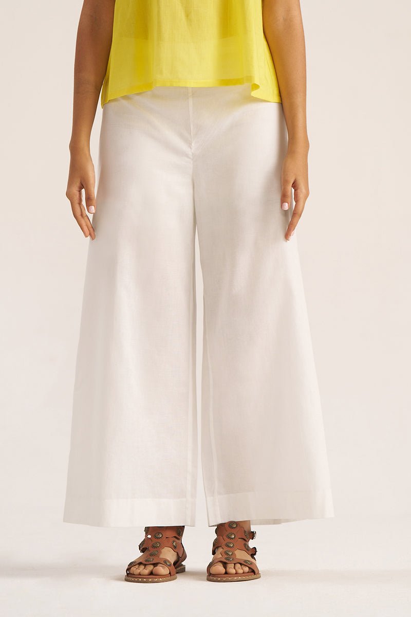 Basic Bottoms - White - Ganga Fashions